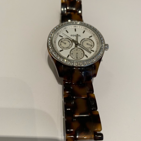 Fossil | Accessories | Tortoise Fossil Watch | Poshmark